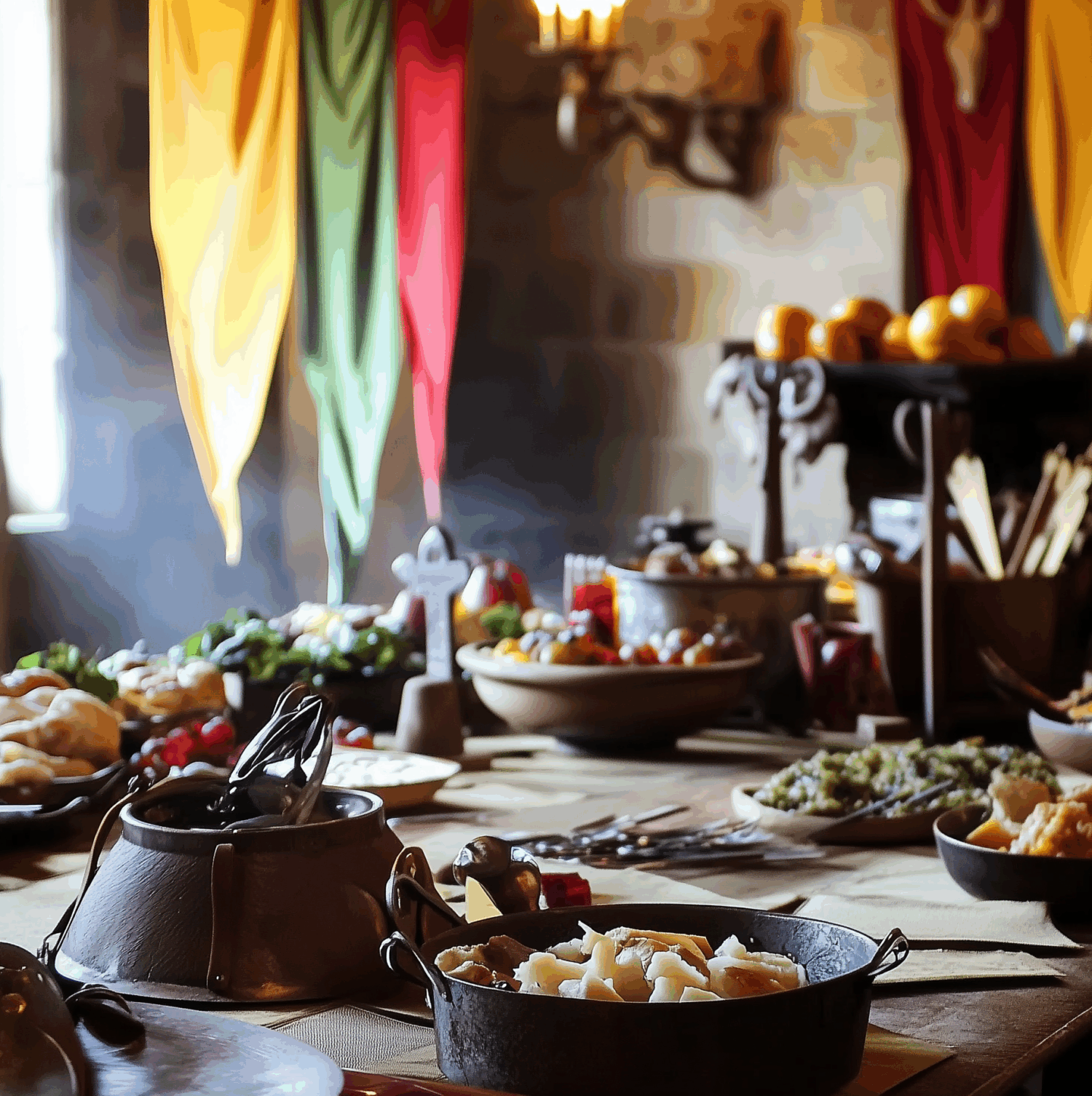 Goûtez à la magie d'un repas gastronomique dans un Château